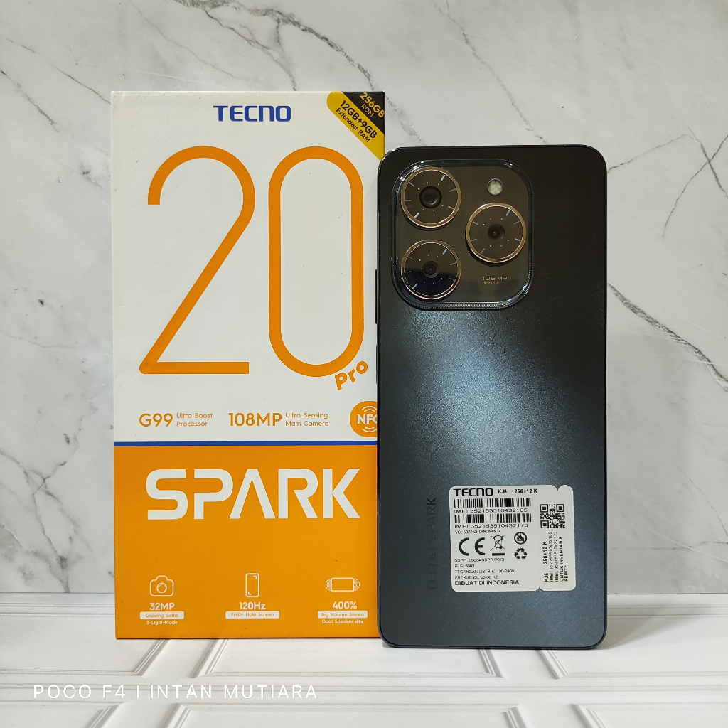 Jual Tecno Spark 20 Pro Ram 8/256GB | Ram 12/256GB ( Second ) | Shopee ...