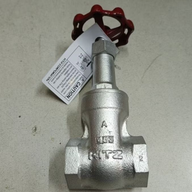 Jual Gate Valve Cast Iron Steam KITZ 2" Inch Drat Jis 10K | Shopee Indonesia
