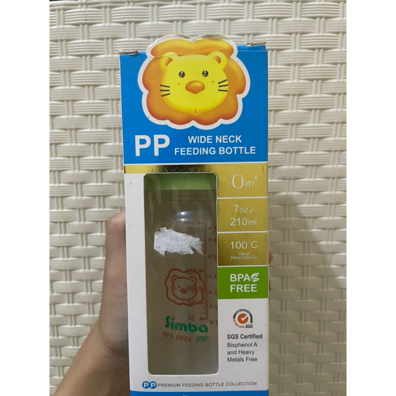 Jual Simba WideNeck Calabash Feeding Bottle 210ml - Botol Susu | Shopee ...