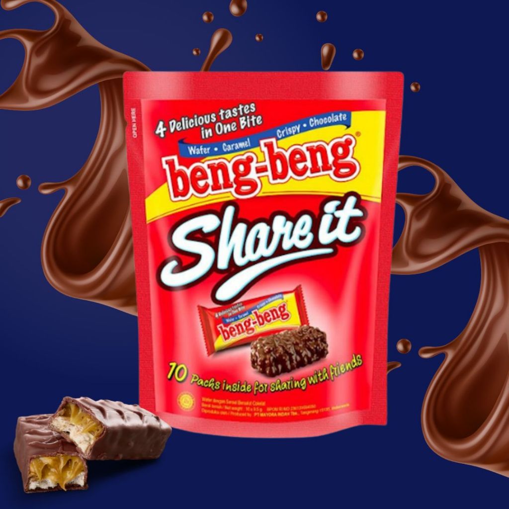 Jual Beng Beng Share It - Kemasan Traveling - Praktis - Wafer Coklat ...