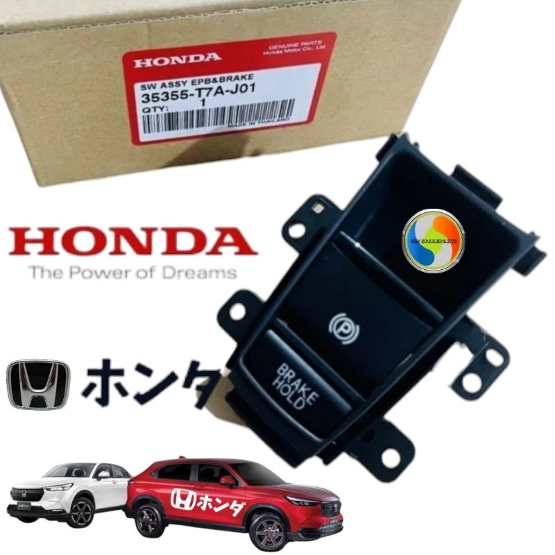 Jual BRAKE HOLD SAKLAR REM TANGAN SWITCH PARKIR HONDA HRV 2015 2016 ...