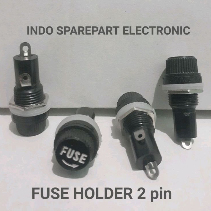 Jual FUSE HOLDER 2 pin | Shopee Indonesia