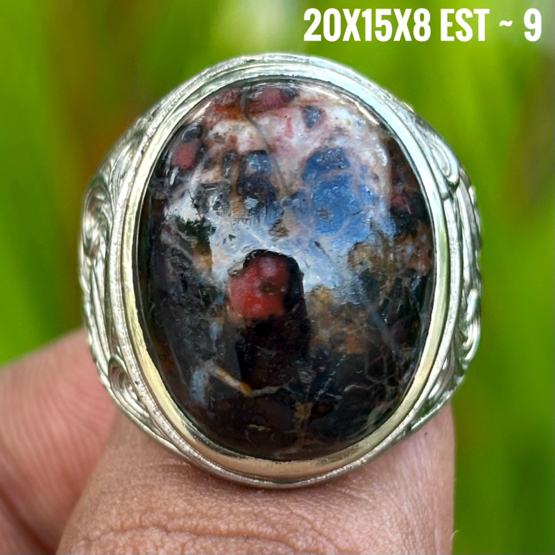 Jual NATURAL BATU AKIK BADAR BESI NEMPEL MAGNET | Shopee Indonesia