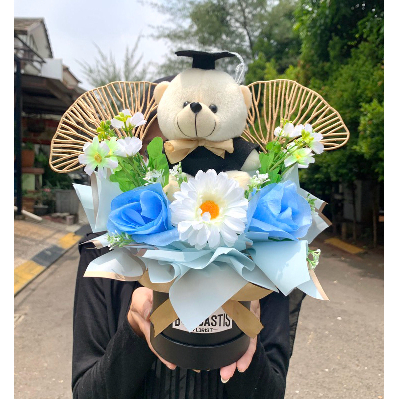 Jual Graduation Bloom Box | Bloom Box Wisuda | Bunga Graduation ...
