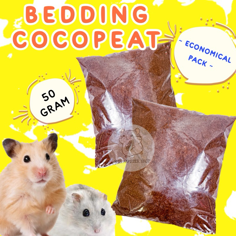 Jual Cocopeat Alas Bedding Hamster Foraging | Shopee Indonesia