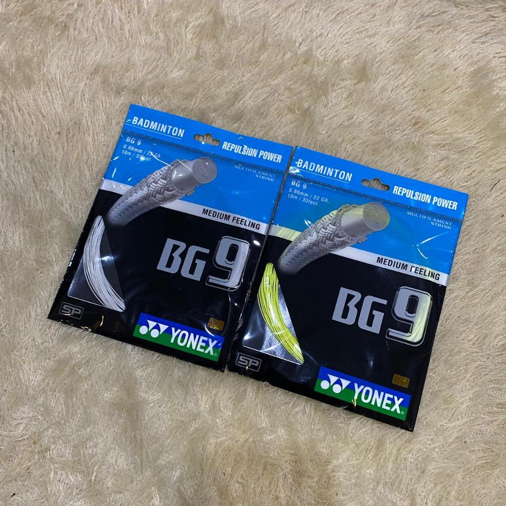 Jual SENAR BADMINTON - SENAR BADMINTON YONEX BG 9 ORIGINAL | Shopee ...
