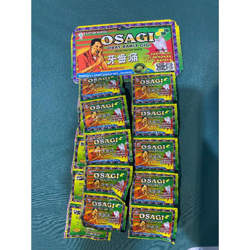 Jual OSAGI HIJAU 20 SACHET 2 KAPSUL | Shopee Indonesia