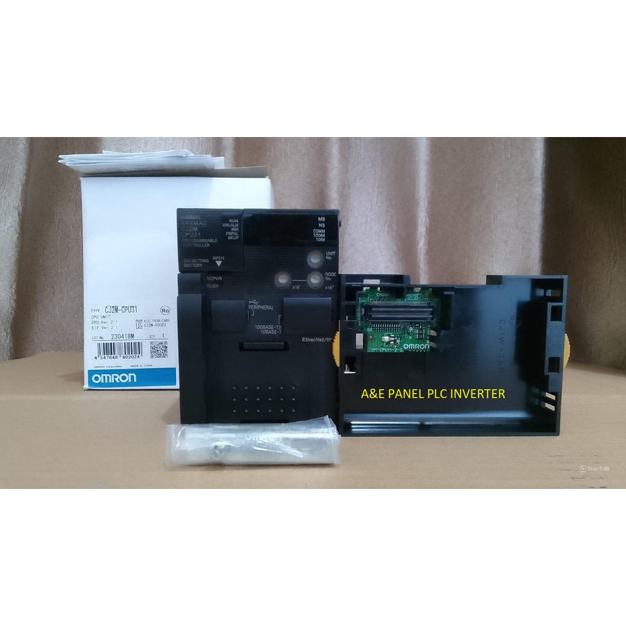 Jual CJ2M-CPU31 PLC OMRON CJ2M CPU31 CJ2MCPU31 | Shopee Indonesia