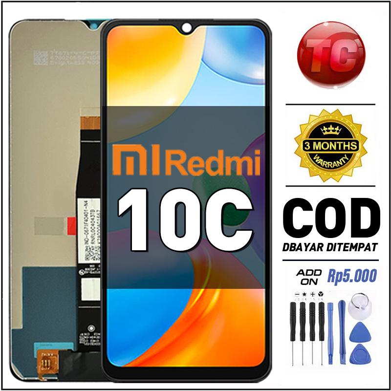 Jual LCD Redmi 10C Original 100% Fullset Asli Ori Touchscreen ...
