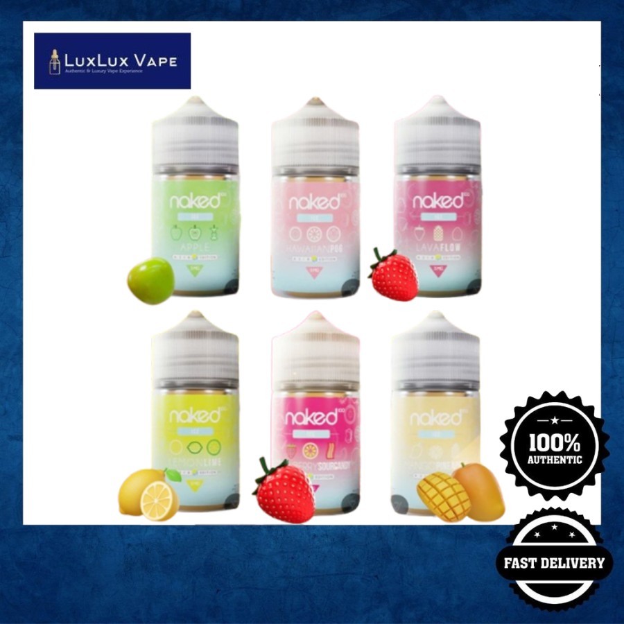 Jual Naked 100 Ice Freebase Liquid 60ml | Shopee Indonesia