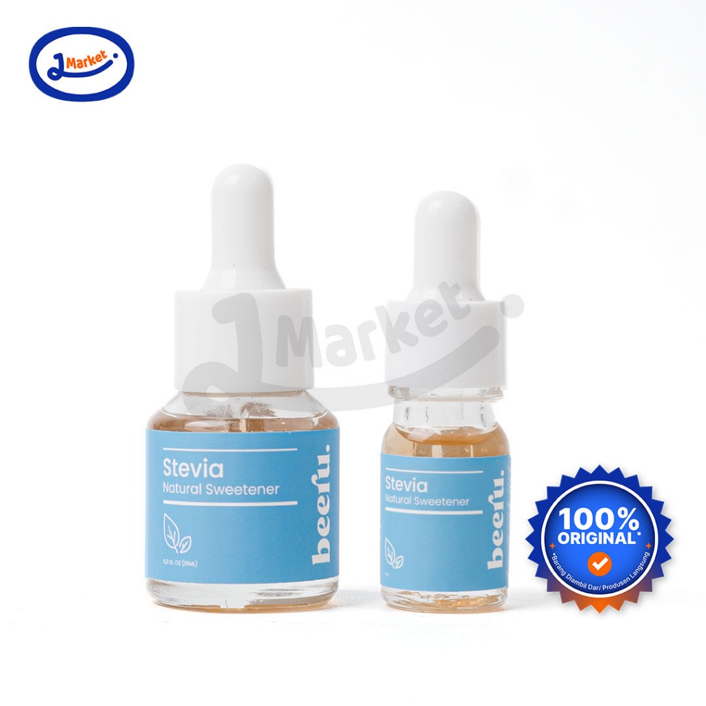 Jual Beeru Stevia Natural Sweetener | Pemanis Alami 5 ml dan 15 ml ...