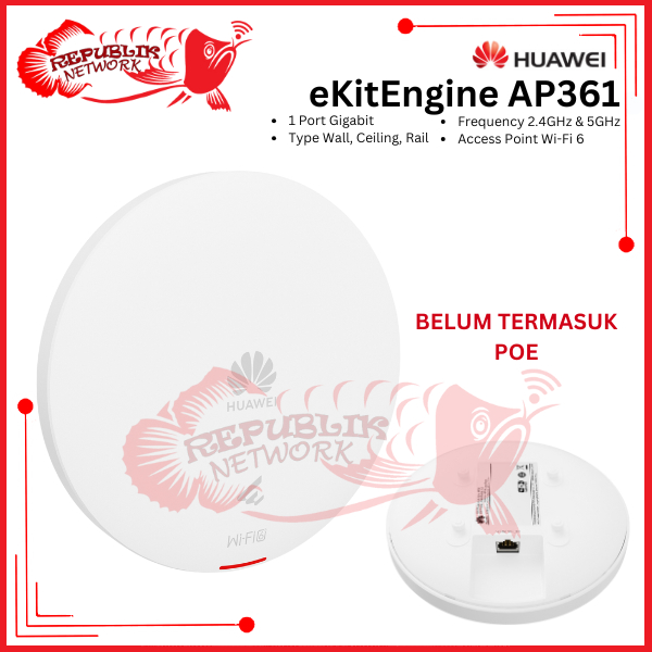 Jual Huawei eKitEngine AP361 | Wi-Fi 6 802.11ax Indoor Ceiling access point MIMO AP wifi dual ...