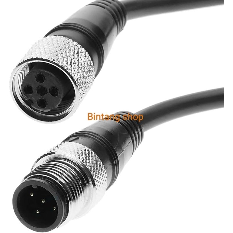 Jual Kabel 5 pin male to female 1 meter custom | Shopee Indonesia