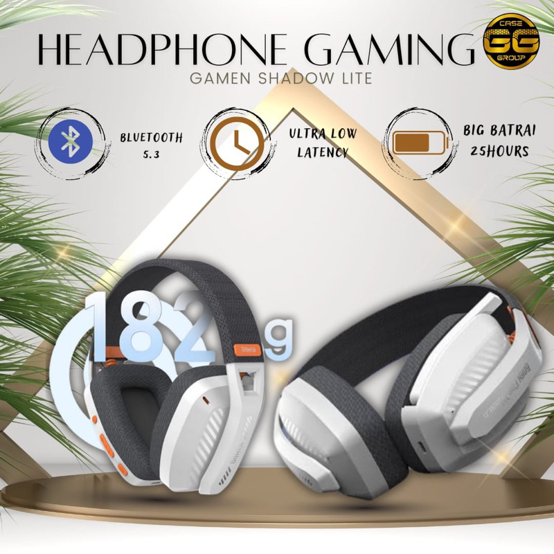 Jual HEADPHONE BLUETOOTH GAMING // GAMEN SHADOW LITE | Shopee Indonesia