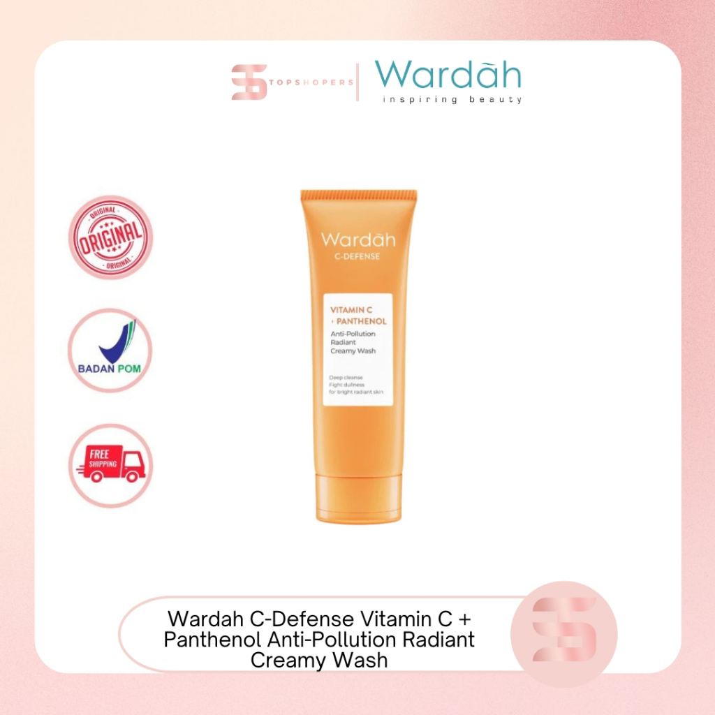 Jual Wardah C-Defense Vitamin C + Panthenol Anti-Pollution Radiant ...