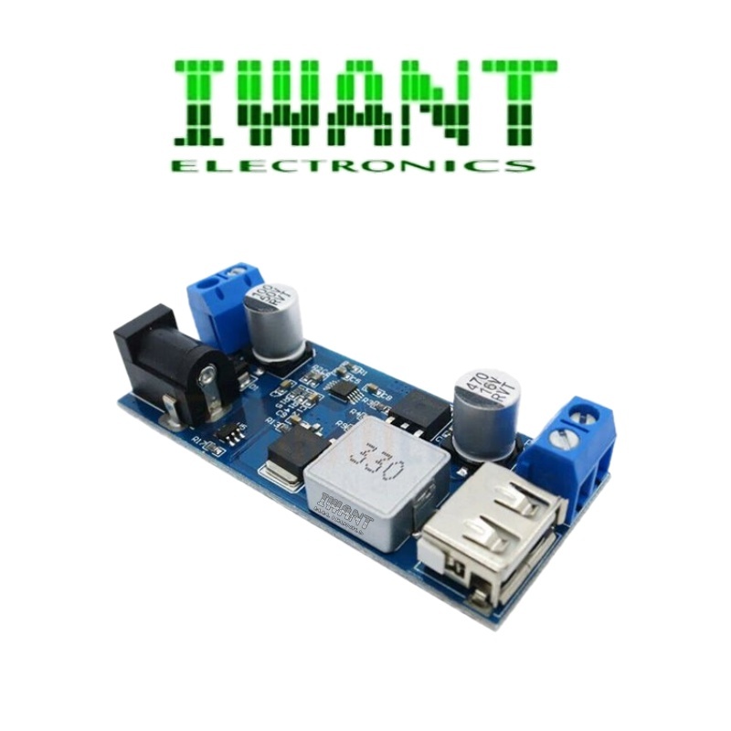Jual HW-688 HW 688 USB Mobile Phone DC-DC Step-Down Module 24V/12V To ...