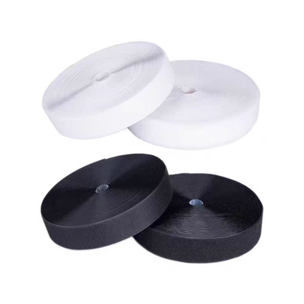 Jual （COD) VELCRO 2.5 5 10 CM MAGIC TAPE KASAR HALUS 18 METER /20 YARD ...