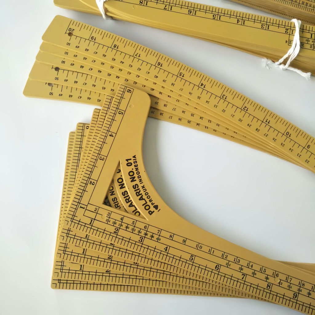 Jual 1 Set Penggaris Pola Besar Dapat 2 ( Siku + Panggul ) | Shopee ...