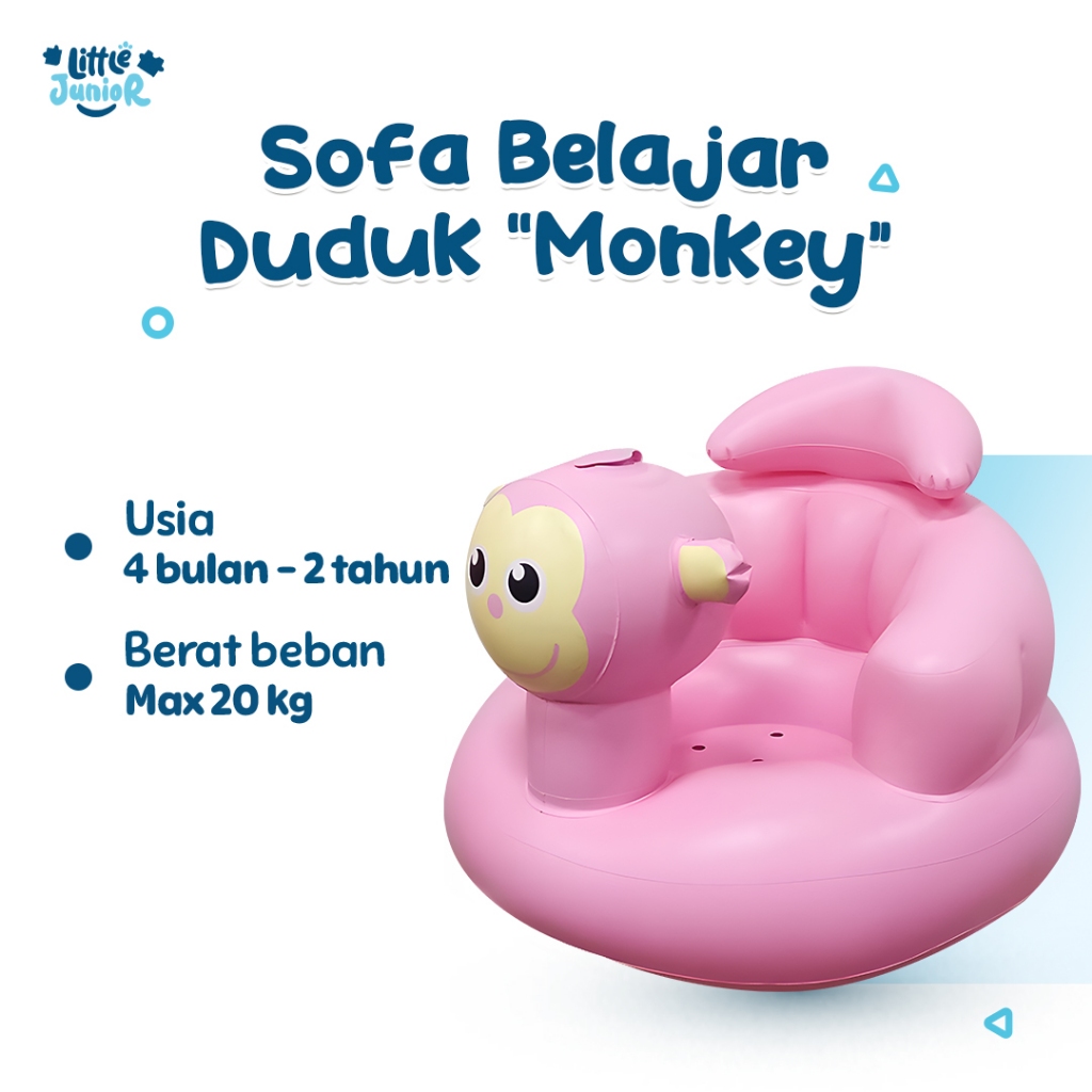 Jual Little Junior Sofa Tempat Belajar Duduk Bayi Baby Infant Seat ...