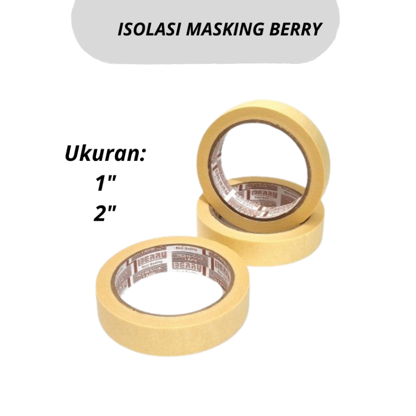 Jual ISOLASI MASKING BERRY | Shopee Indonesia
