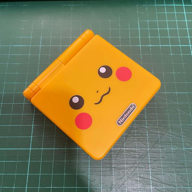 Jual Gameboy Advance GBA SP 001 Nintendo Pikachu Edition Custom Game Boy Gimbot | Shopee Indonesia