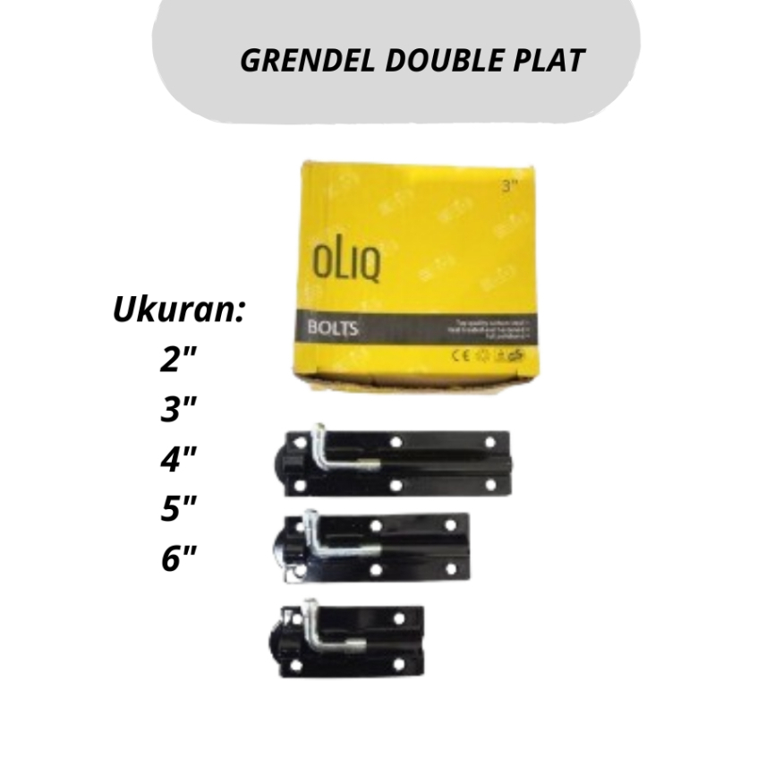 Jual GRENDEL DOUBLE PLAT | Shopee Indonesia