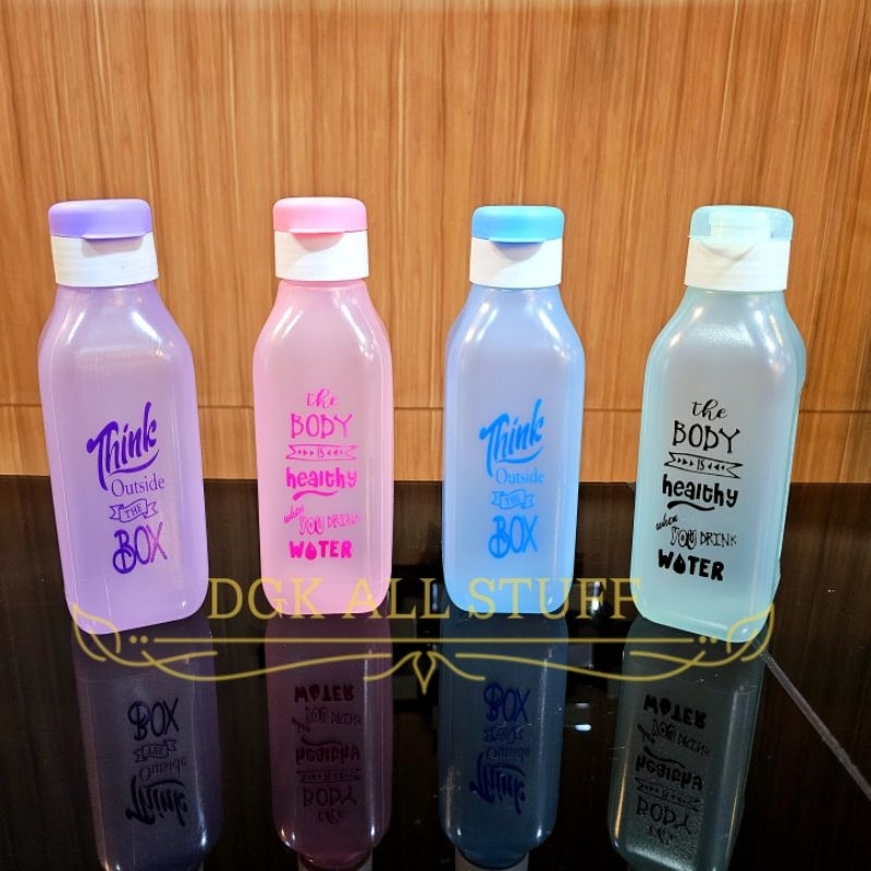 Jual Botol Air Minum Anak Segi Tutup Flip Fliptop Flip Top TAKUMA VIOLA ...