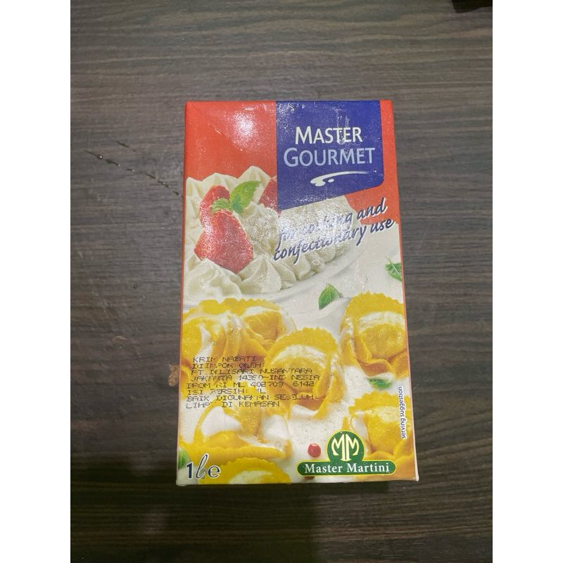 Jual master gourmet cooking cream kemasan 1liter | Shopee Indonesia