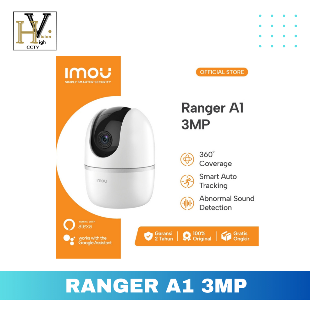 Jual CAMERA CCTV IMOU Ranger A1 3MP 2K IPC-K2E1P | Shopee Indonesia