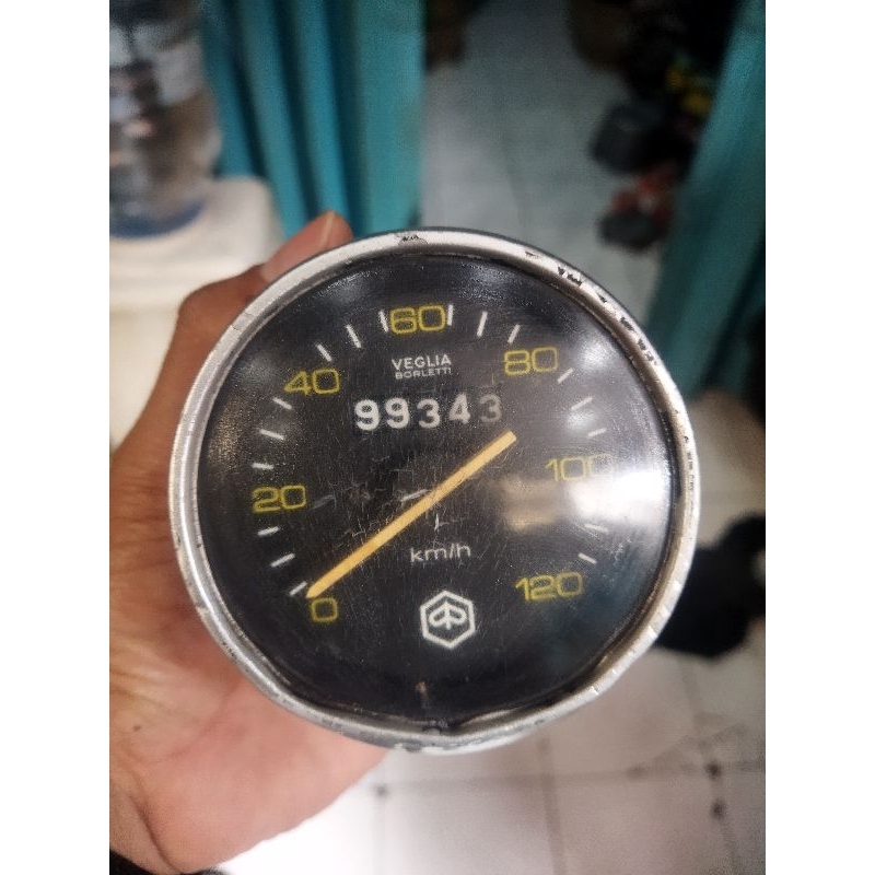 Jual Speedometer speedo kilometer bulat vespa px ps ori original ...