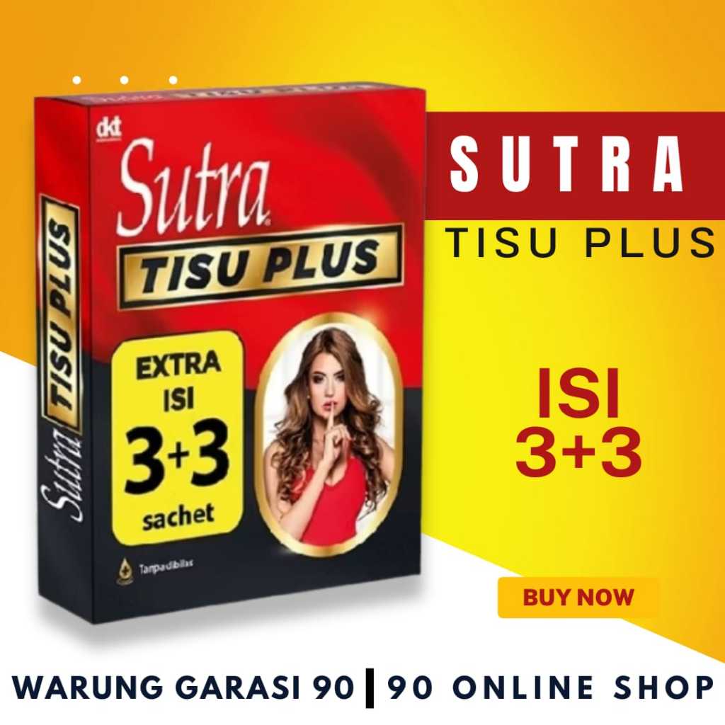 Jual Tisu Magic - Sutra Tisu Plus - Isi 3+3 Sachet Original | Shopee ...