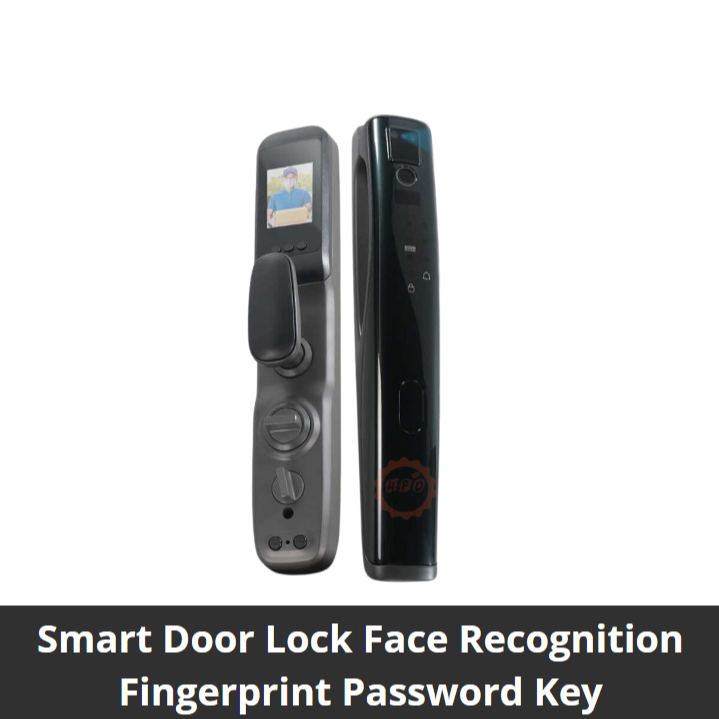 Jual Smart Door Lock Face Recognition Fingerprint Password Key | Shopee ...