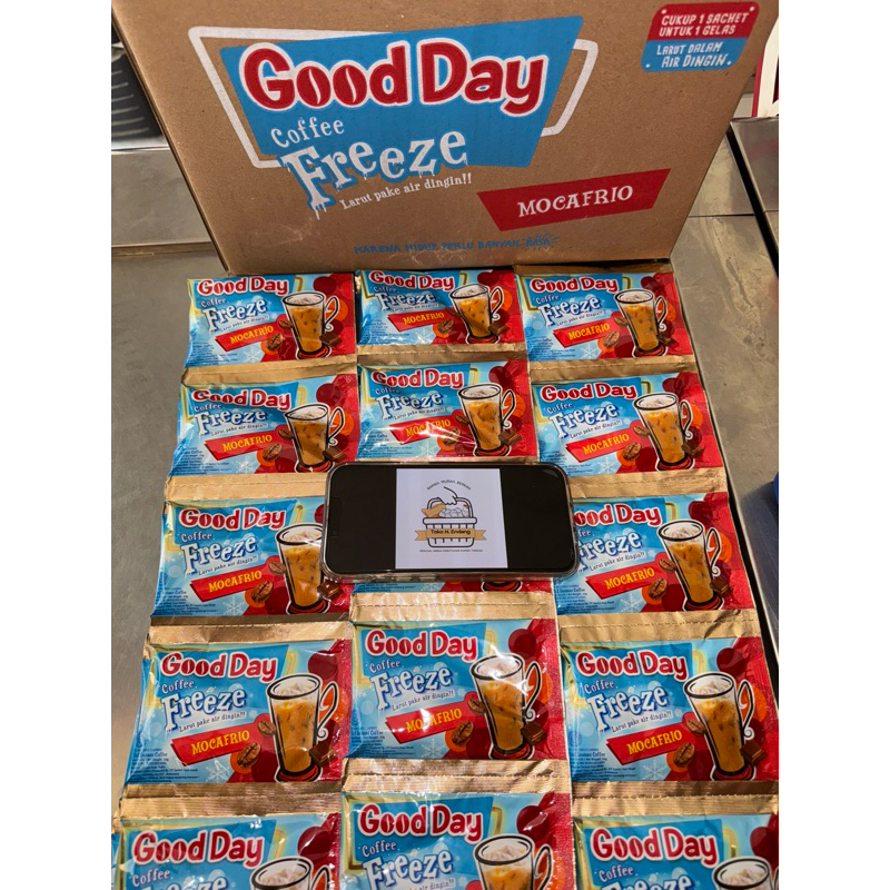 Jual Good Day Freeze Mocafrio 30gr - 1 Renceng (10 Sachet) | 1 Dus (12 ...