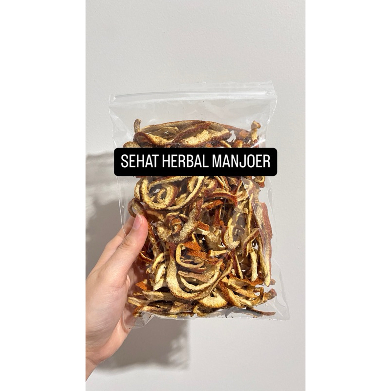Jual CHEN PI IRIS / ORANGE PEEL KULIT JERUK ORI HERBAL 100gr | Shopee ...