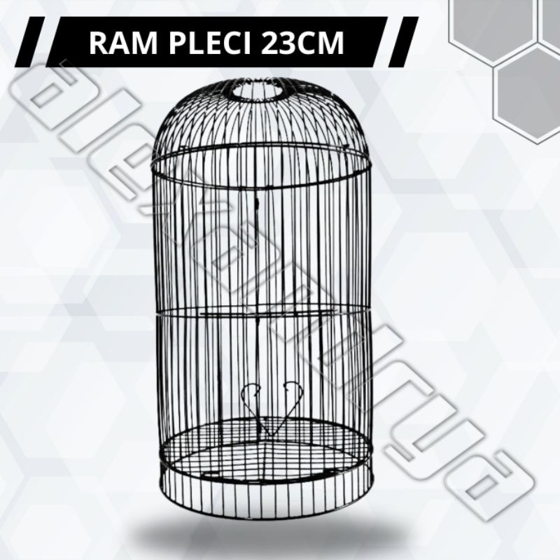Jual RAM BESI RAM GEMBUNG HELLOPET PLECI DIAMETER 23CM | Shopee Indonesia