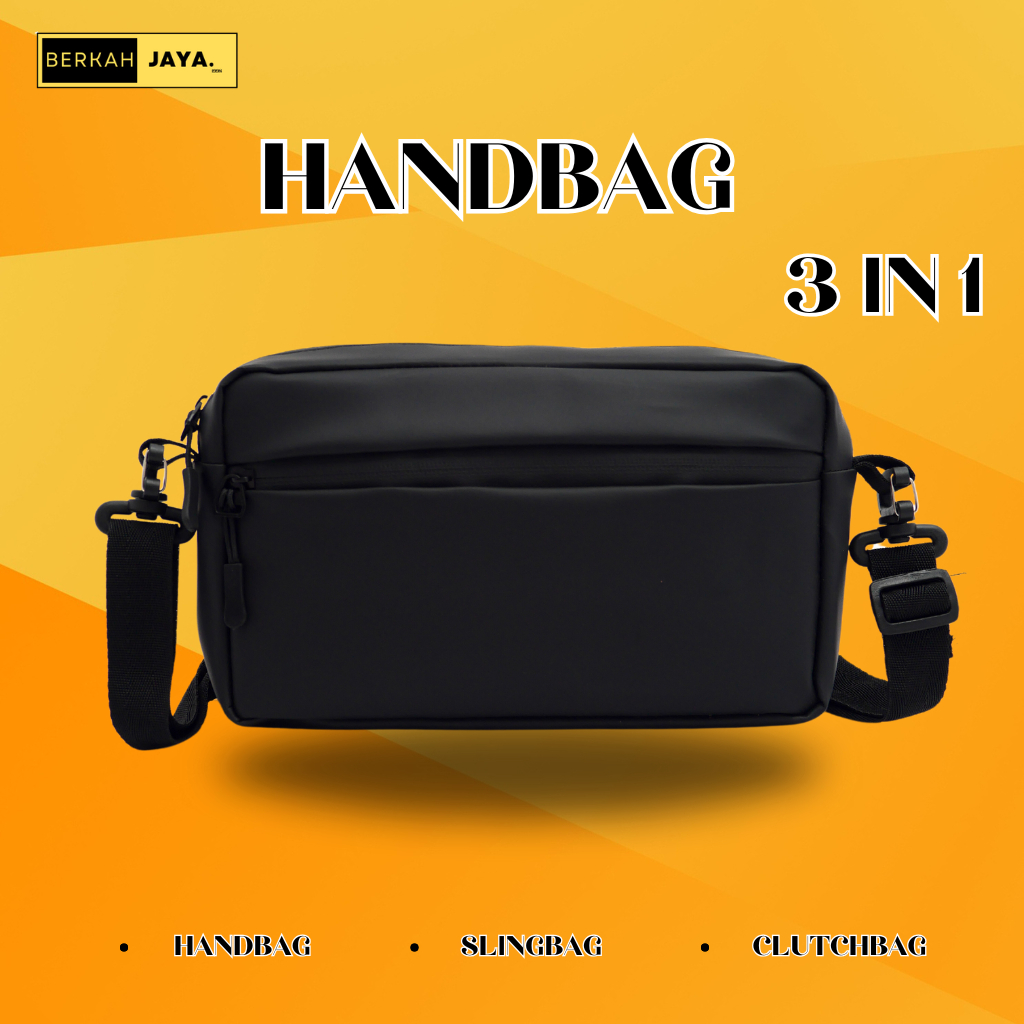 Jual Handbag Waterproof 3 in 1 Tebal Awet Kekinian Garansi Ori Bahan ...