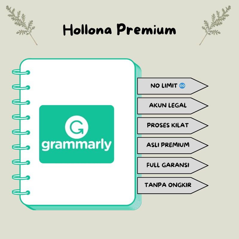 Jual GRAMMARLY PREMIUM PRO 1 BULAN! | Shopee Indonesia