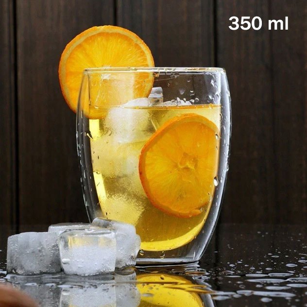 Jual One Two Cups Gelas Kopi Anti Panas Double Wall Glass Borosilicate - PLY1704 | Shopee Indonesia