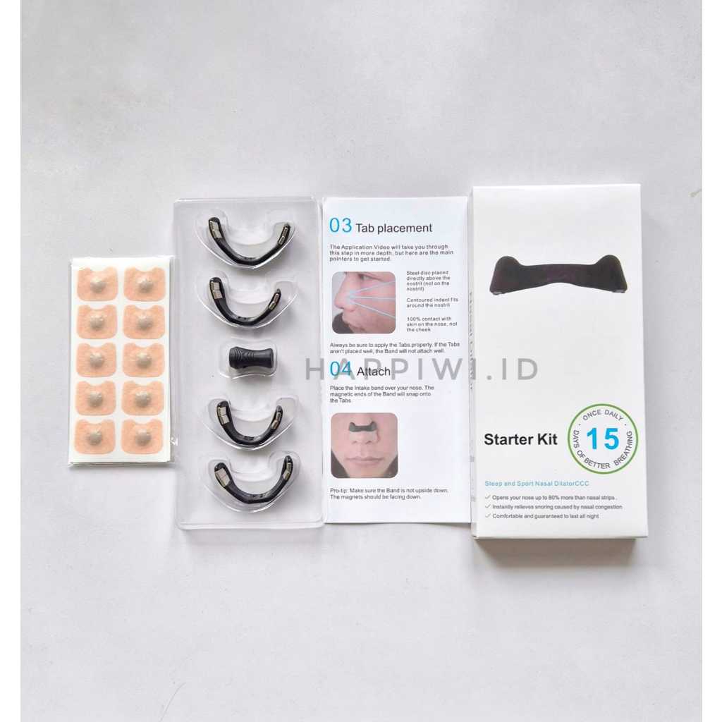 Jual Magnetic Nose Dilator Nasal Dilator Magnetic Sleep and Sport Nasal ...