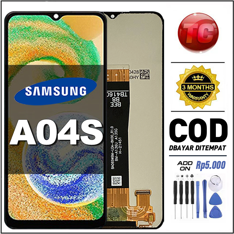Jual LCD Samsung A04S Original 100% Fullset Asli Ori Touchscreen ...