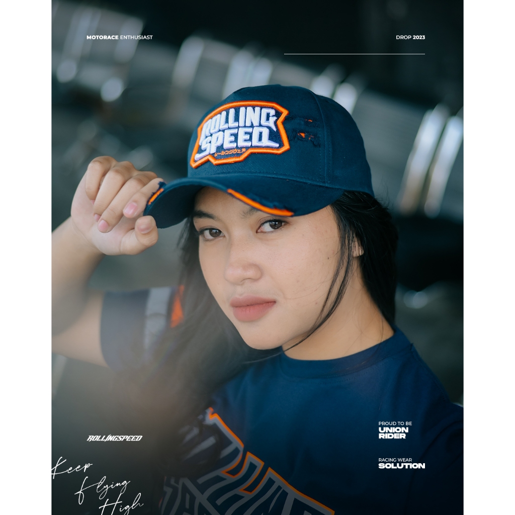 Jual Rollingsspeed - Trucker Intuitor Ripped Baseball Caps - Topi Hitam ...