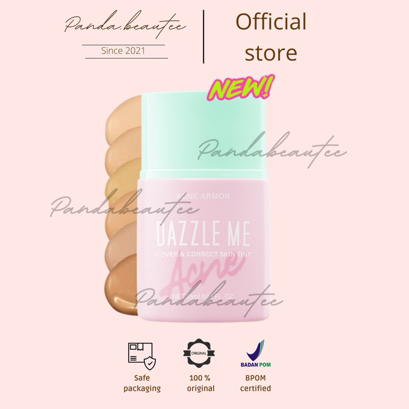 Jual PANDABEAUTEE - DAZZLE ME Acne Armor Cover & Correct Skin Tint ...