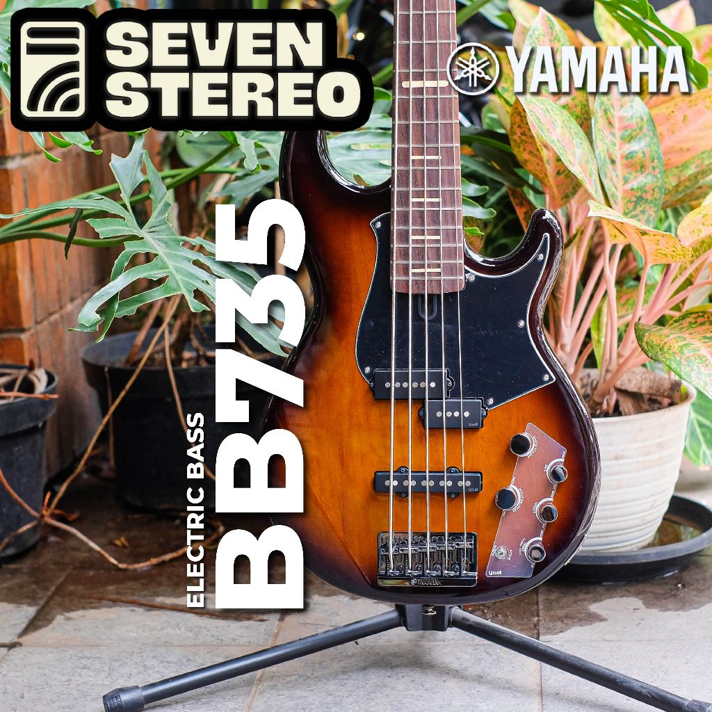 Jual Yamaha BB735 A BB 735 5 String Bass Dark Coffee Sunburst | Shopee ...