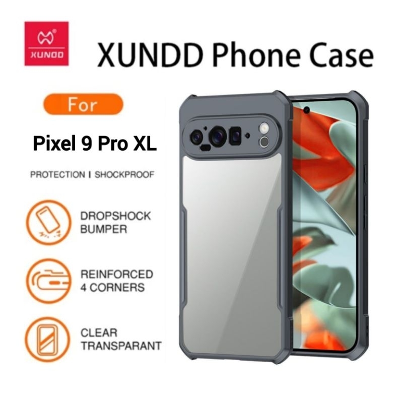 Jual XUNDD Google Pixel 9 Pro XL Soft HardCase Hybrid Armor Casing ...
