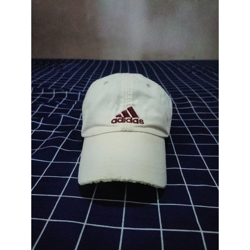 Jual Topi Adidas Vintage Visor Ripped Original Cap | Shopee Indonesia