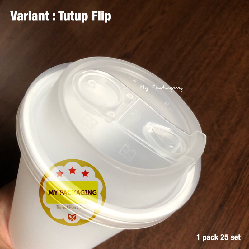 Jual Khusus TUTUP Cup PP INJECTION STRAWLESS ( Harga per 25pcs ...