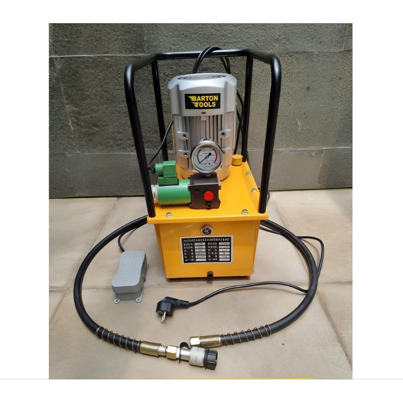 Jual 8L Electric Hydraulic Pump HHB-630E Single Hidrolik Power Pack BARTON | Shopee Indonesia