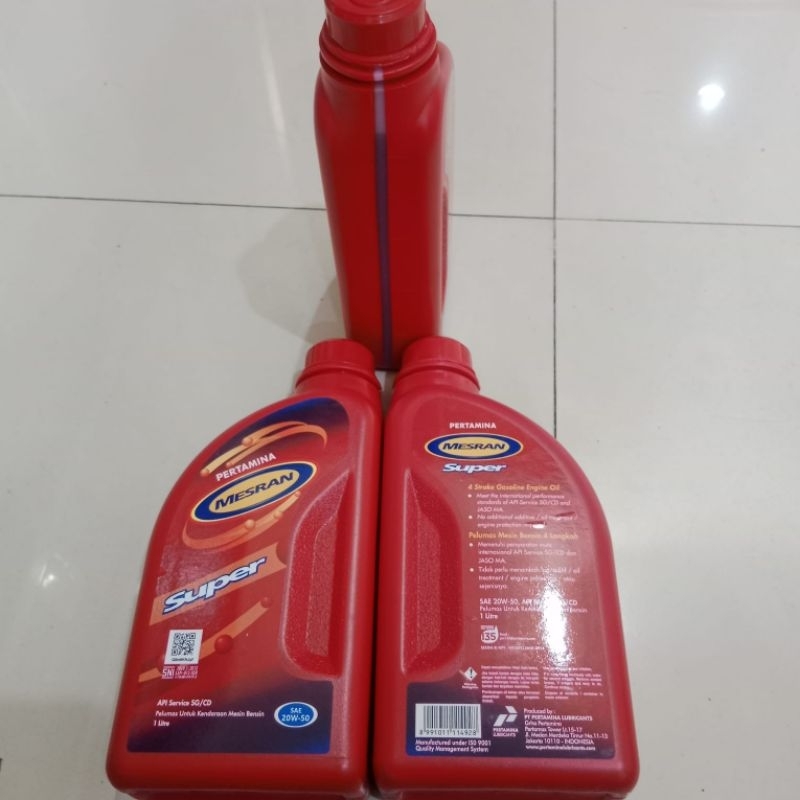 Jual OLI MESRAN SUPER 1 LITER | Shopee Indonesia