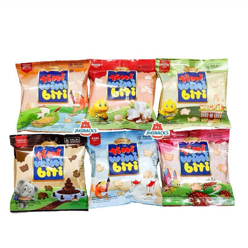 Jual [PROMO!!] Tini Wini Biti RENCENG isi 10x18gr - biskuit jadul viral ...