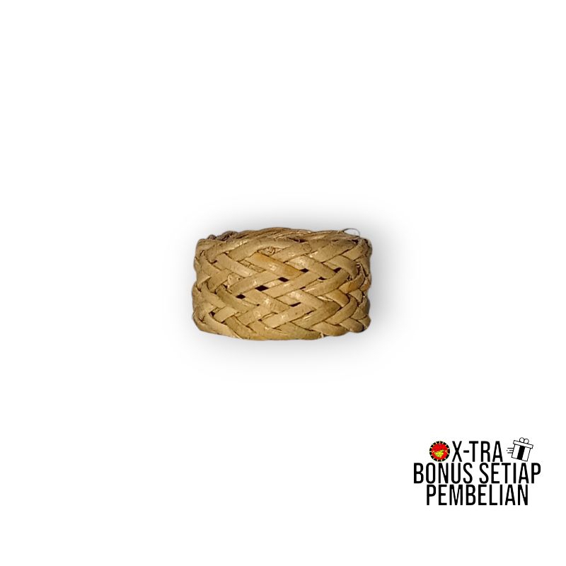 Jual Cincin Simpai 13 Single Putih Resam/Rotan Asli - Kerajinan Tangan ...